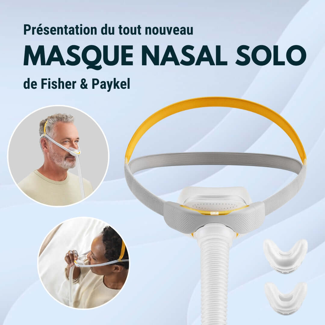 Masque nasal Solo de Fisher & Paykel – Apnée Santé